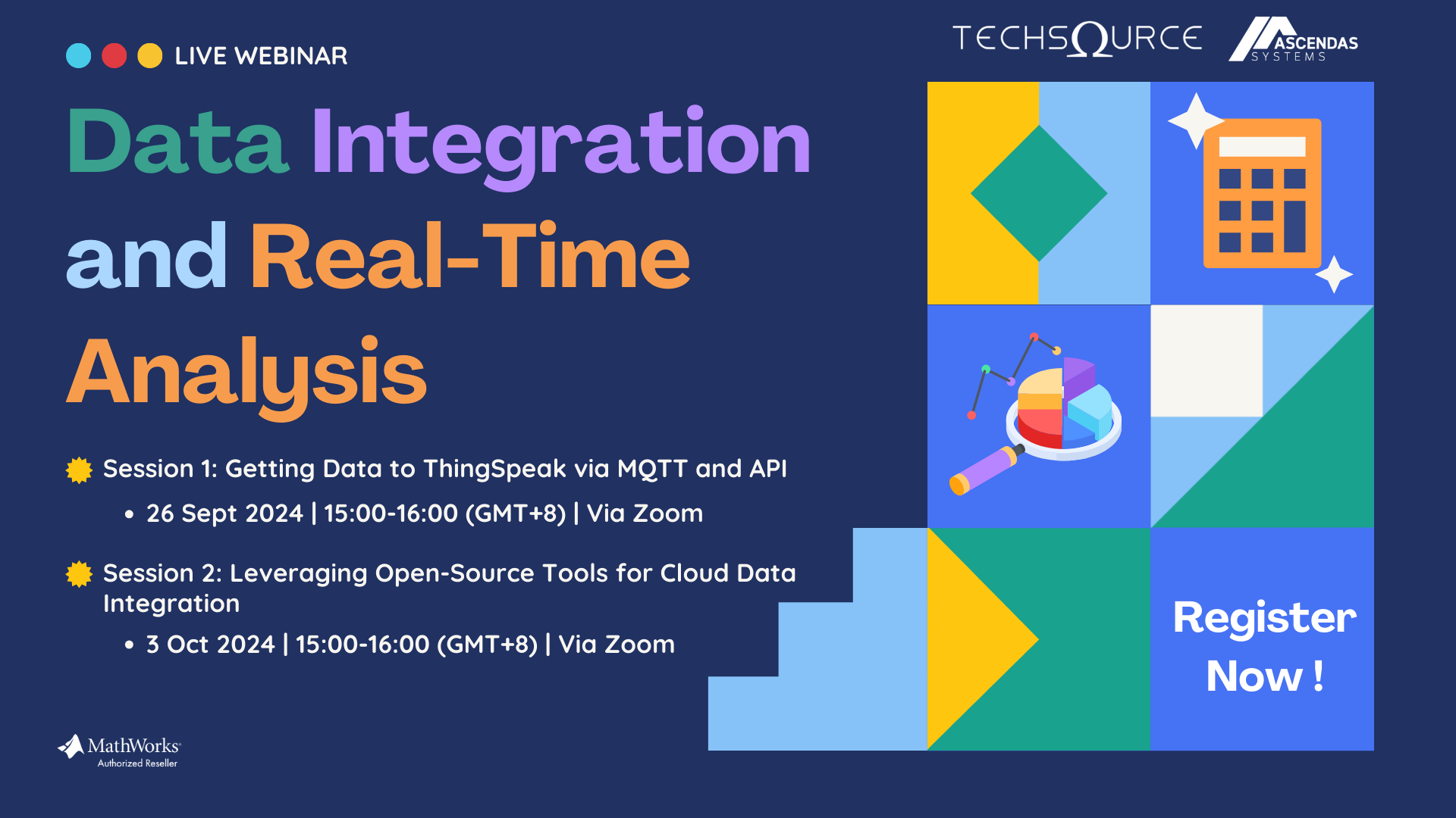 Live Webinar : Data Integration and Real-Time Analysis Live Webinar : Data Integration and Real-Time Analysis